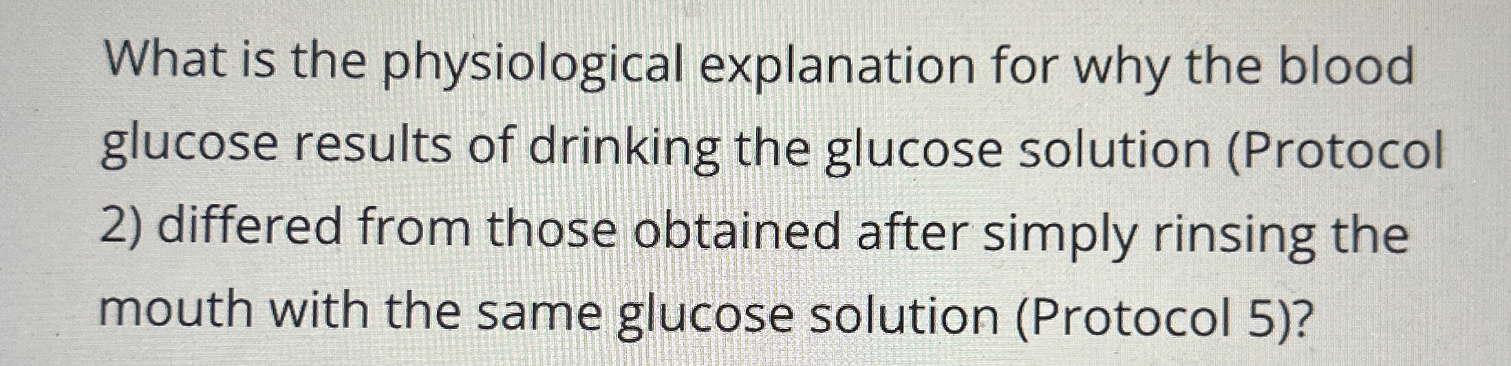 Solved What is the physiological explanation for why the | Chegg.com