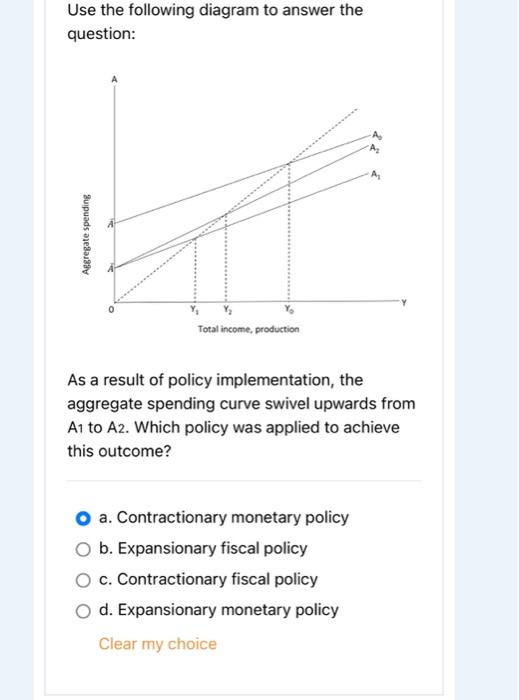 Solved Use the following diagram to answer the question: As | Chegg.com