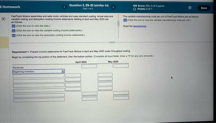Solved please do all the requirementsRequirements Prepare | Chegg.com