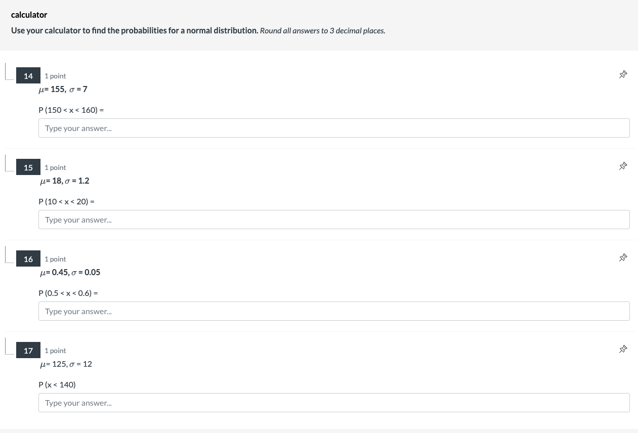 Solved calculator (Lesson 14-17)Use your calculator to find | Chegg.com