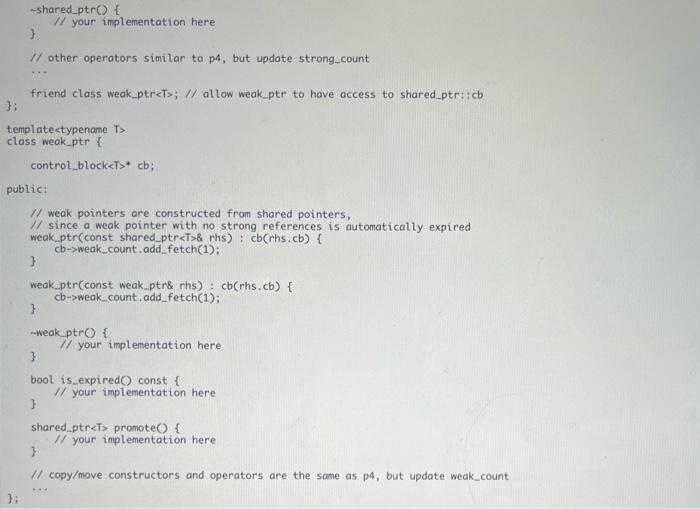 Solved Recall How Weak Pointers Work Weak Pointers Are An 5188