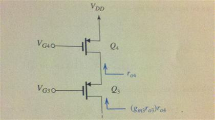 Solved For a cascode current source such as that in Fig. | Chegg.com