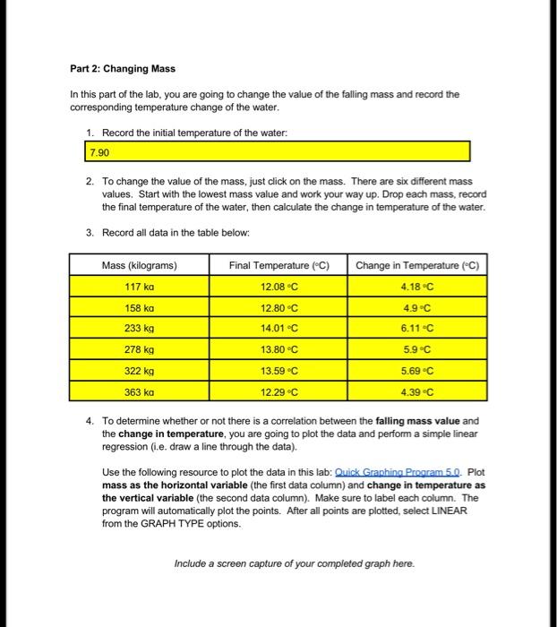 Solved Today, we refer to this quantity as the specific heat | Chegg.com