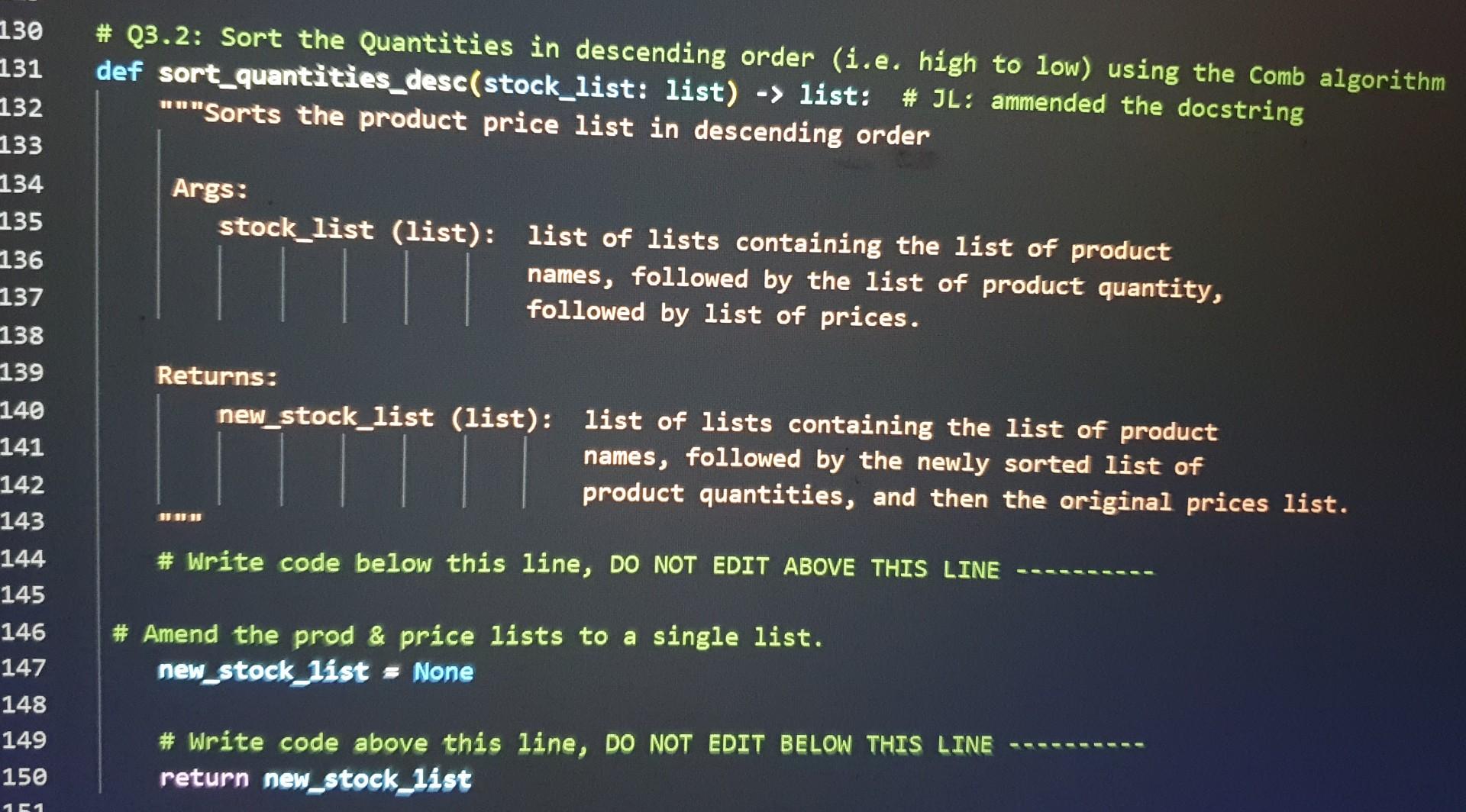 Solved prod_list = "Capacitor", "Saw", "Screwdriver", | Chegg.com