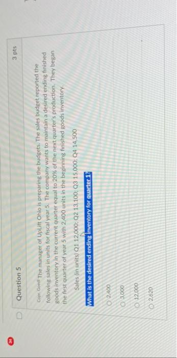 Solved Cops. Goull The manager of UpLift Ohio is preparing | Chegg.com