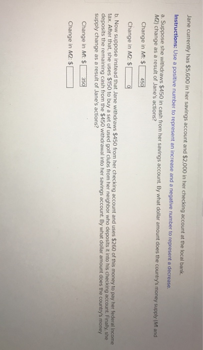 Solved Jane currently has $5,600 in her savings account and | Chegg.com