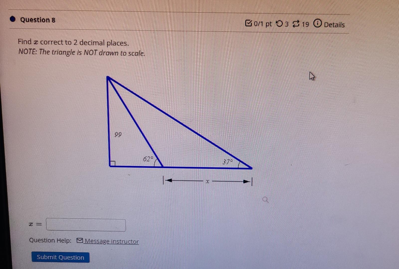 Solved Question 6 B0/1 pt 93 819 0 Details Find o correct to | Chegg.com Solved Question 6 B0/1 pt 93 819 0 Details Find o correct to | Chegg.com