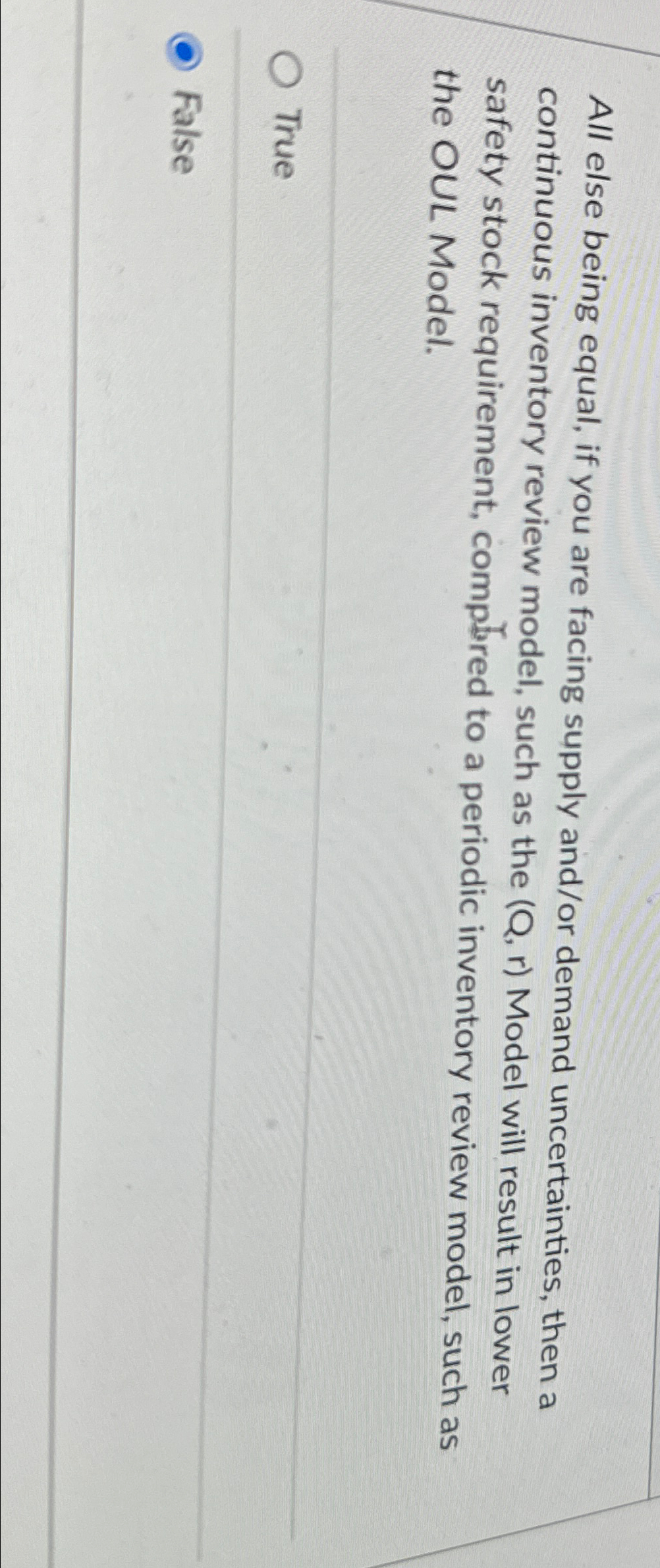 Solved All else being equal, if you are facing supply and/or | Chegg.com