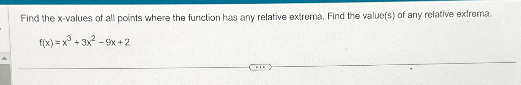 Solved Find the x-values of all points where the function | Chegg.com
