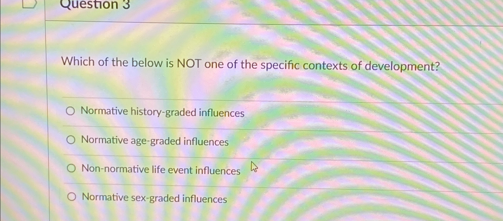 Solved Which of the below is NOT one of the specific | Chegg.com