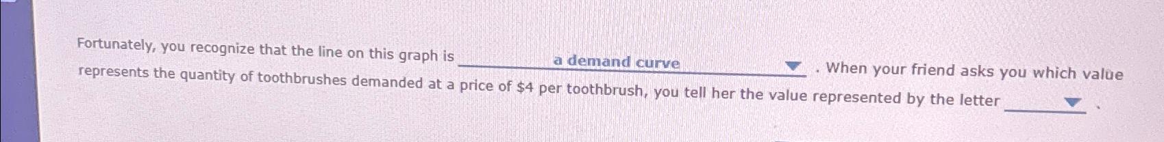 Solved Fortunately, you recognize that the line on this | Chegg.com