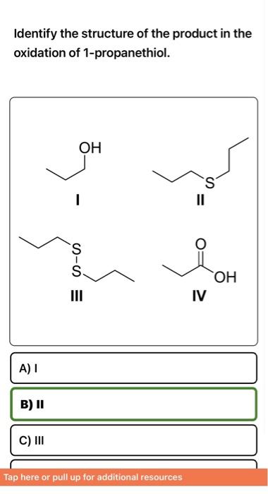 Solved Identify the structure of the product in the | Chegg.com