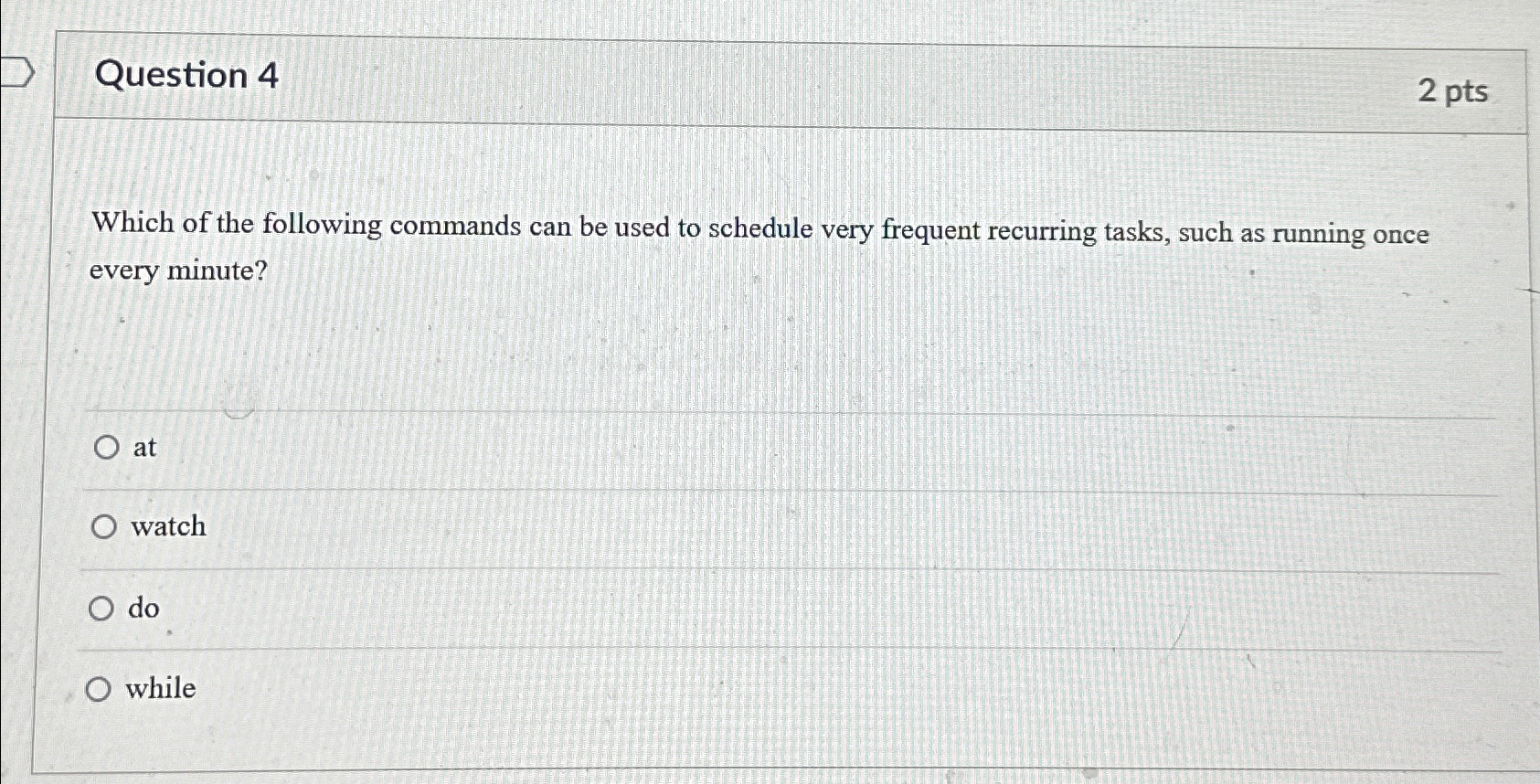 Solved Which of the following commands can be used to | Chegg.com
