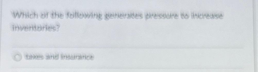 Solved inventories?takes ahe ingliatice | Chegg.com