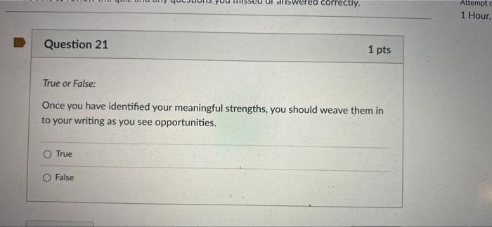 Solved True or False: In a persuasive situation, objectives | Chegg.com