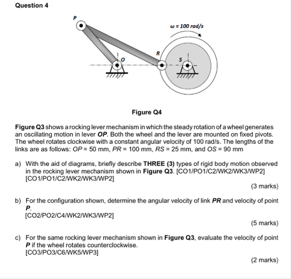Solved DYNAMIC MECHANICAL ENGINEERING PLEASE REFER TO THE | Chegg.com