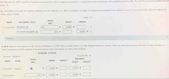 Solved On February 11, 2019, Quick Fox Company purchased | Chegg.com