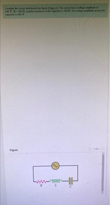 Consider the circuit sketched in the figure (te) The | Chegg.com