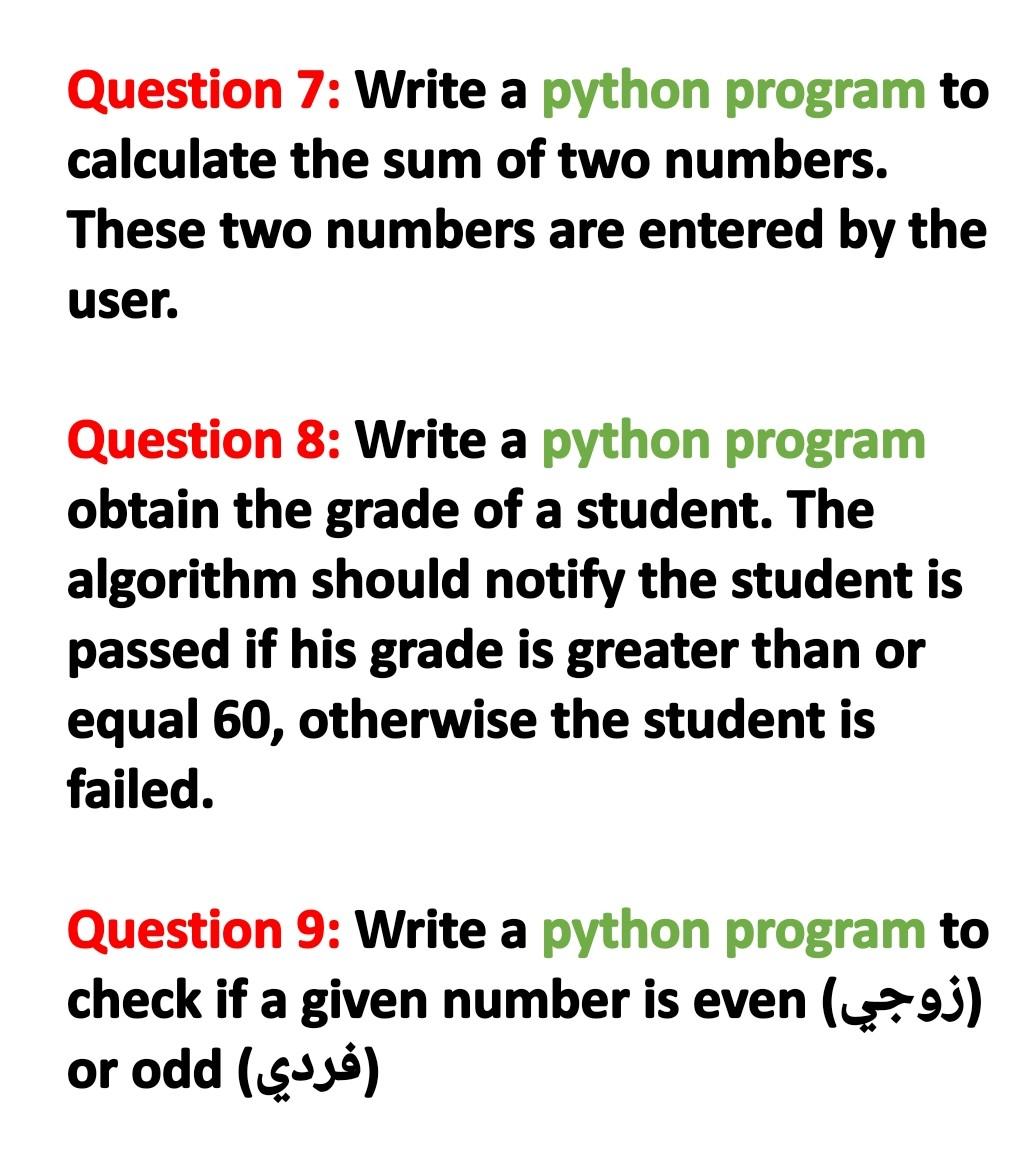 Solved Question 1: Write a python program to convert | Chegg.com