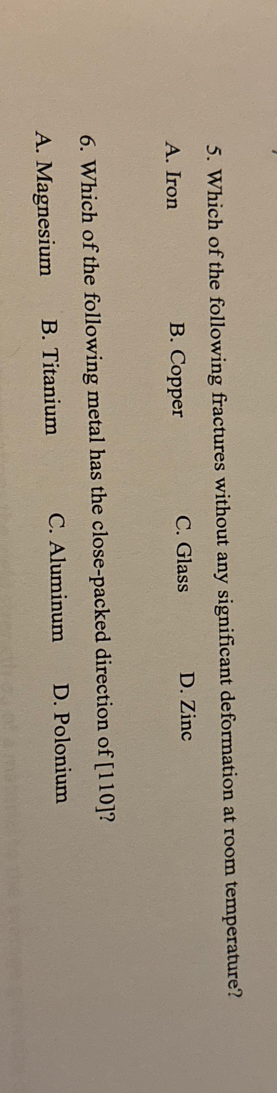 Solved Which of the following fractures without any | Chegg.com