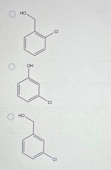 Solved Which of the following molecules is | Chegg.com