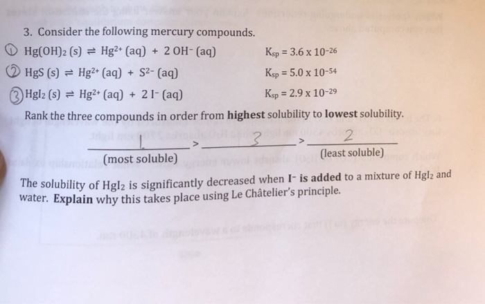 Solved 3. Consider the following mercury compounds. Hg(OH)2 | Chegg.com