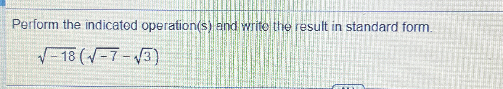Solved Perform the indicated operation(s) ﻿and write the | Chegg.com