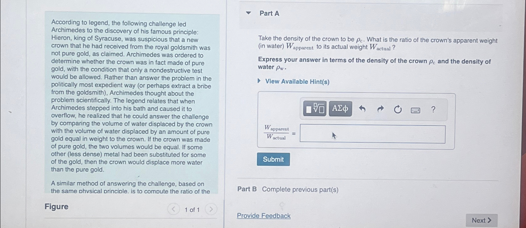 Solved According to legend, the following challenge led | Chegg.com