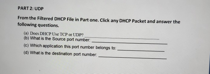 Solved Part 1: ARP AND DHCP 1. Ona PC, Open Command Prompt | Chegg.com