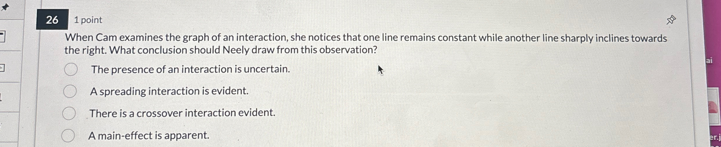Solved 261 ﻿pointWhen Cam examines the graph of an | Chegg.com