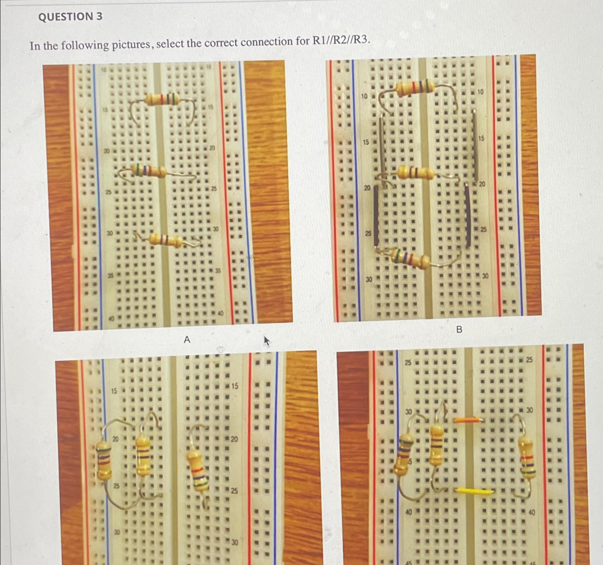 Solved select the correct connection for r1/r2/r3| | Chegg.com