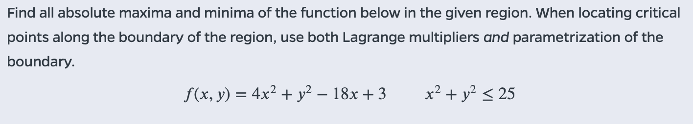 Solved Find all absolute maxima and minima of the function | Chegg.com