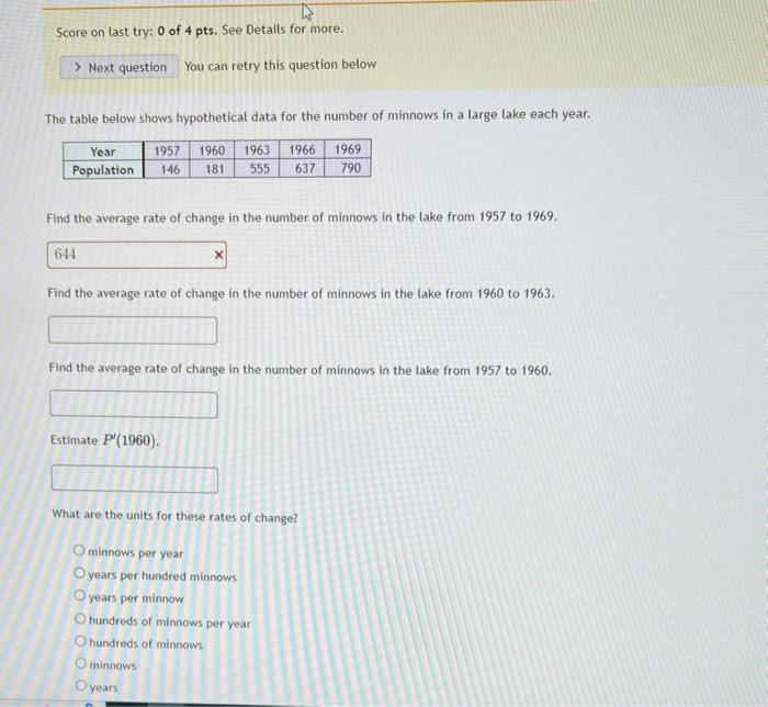 Solved The table below shows hypothetical data for the | Chegg.com