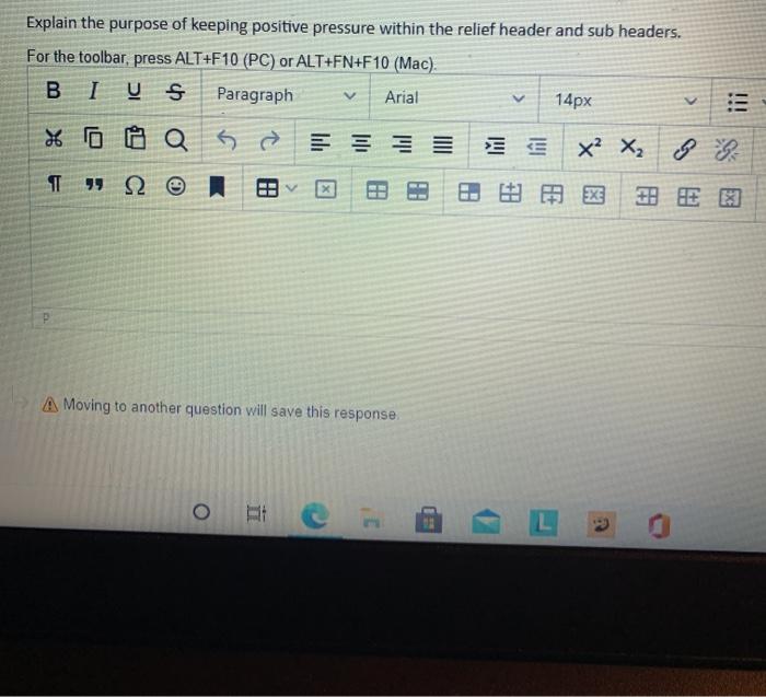 Solved Explain the purpose of keeping positive pressure | Chegg.com