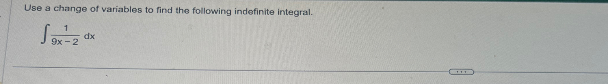 Solved Use a change of variables to find the following | Chegg.com