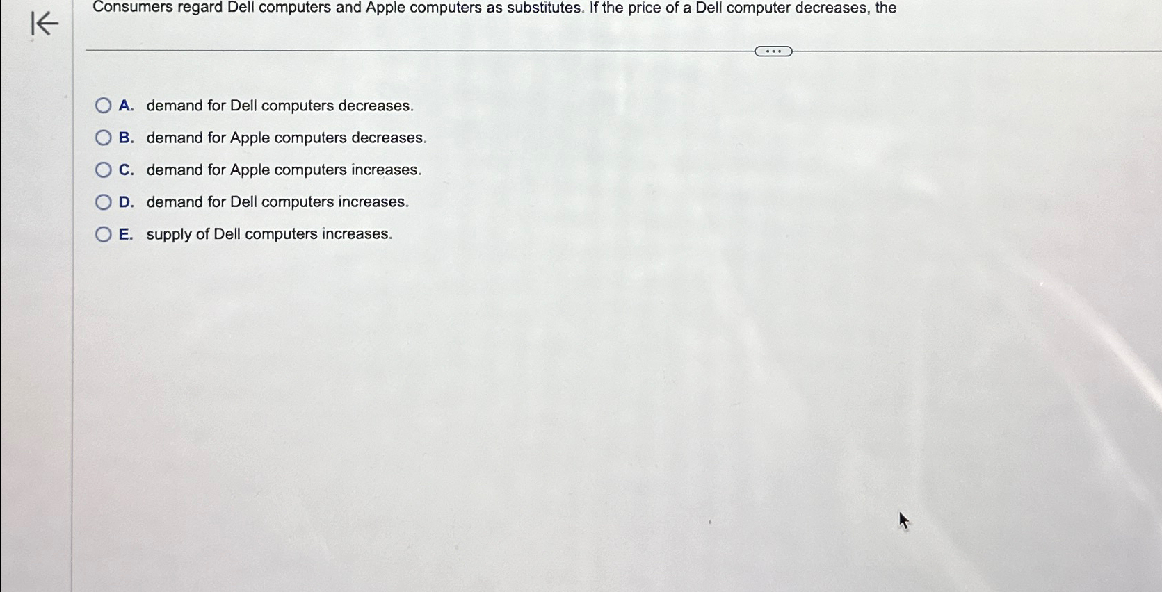 Solved Consumers regard Dell computers and Apple computers | Chegg.com
