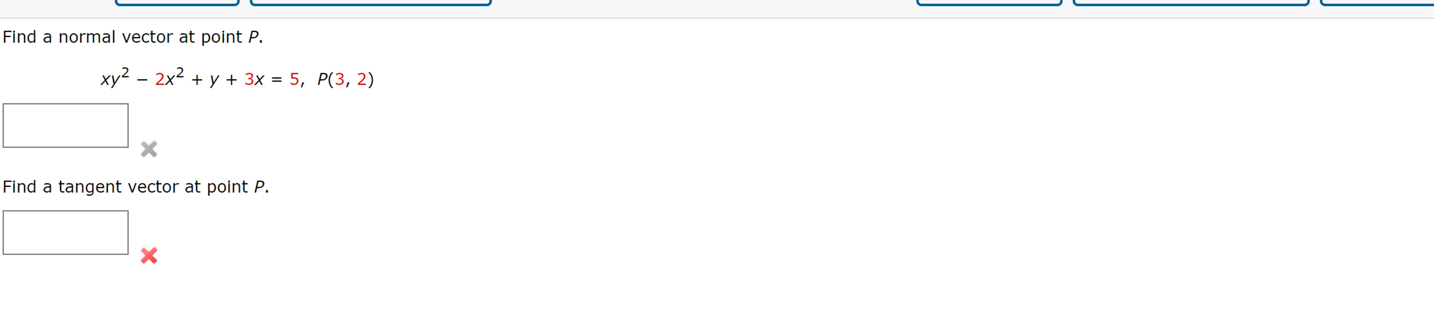 Solved Find a normal vector at point | Chegg.com