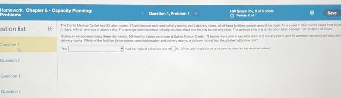 Solved Homeworks Chapter 5 - Capacity Planning: Problems | Chegg.com