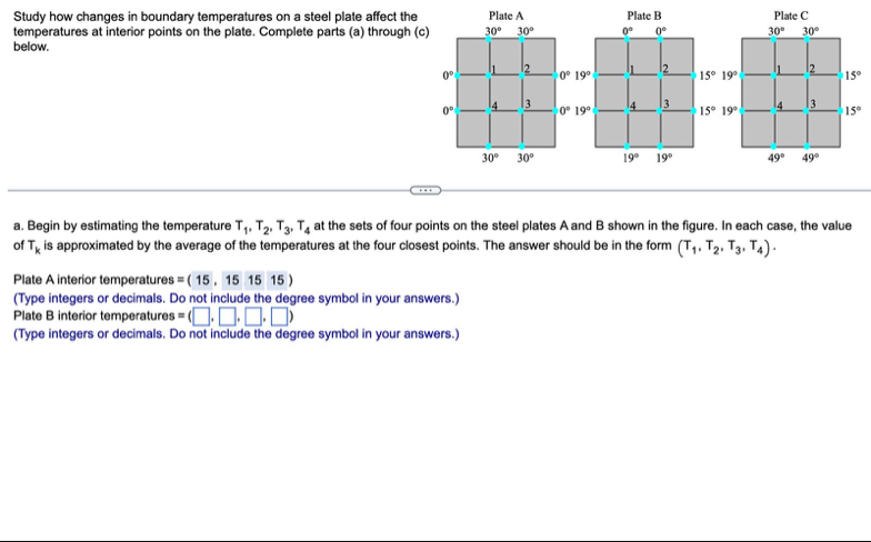 Solved Study how changes in boundary temperatures on a steel | Chegg.com