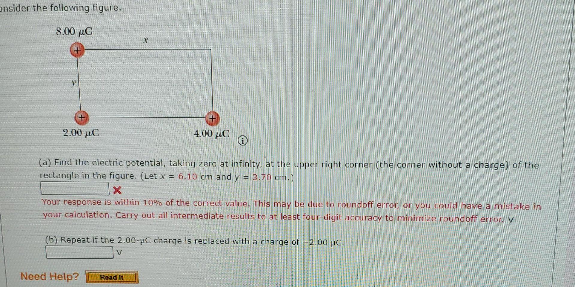 Solved onsider the following figure. (a) Find the electric | Chegg.com