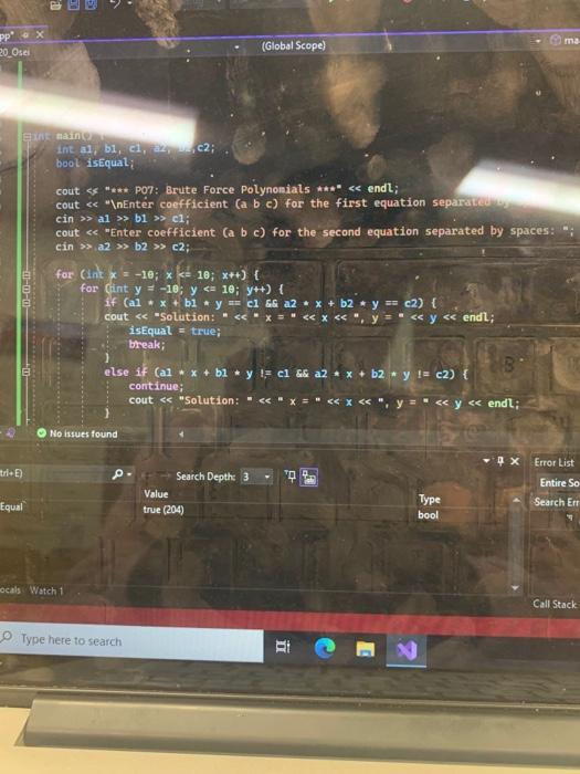 Solved Project Specifications: - Numerous engineering and | Chegg.com