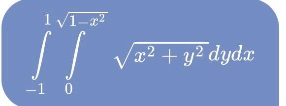 Solved Convert the following integral to polar coordinates | Chegg.com