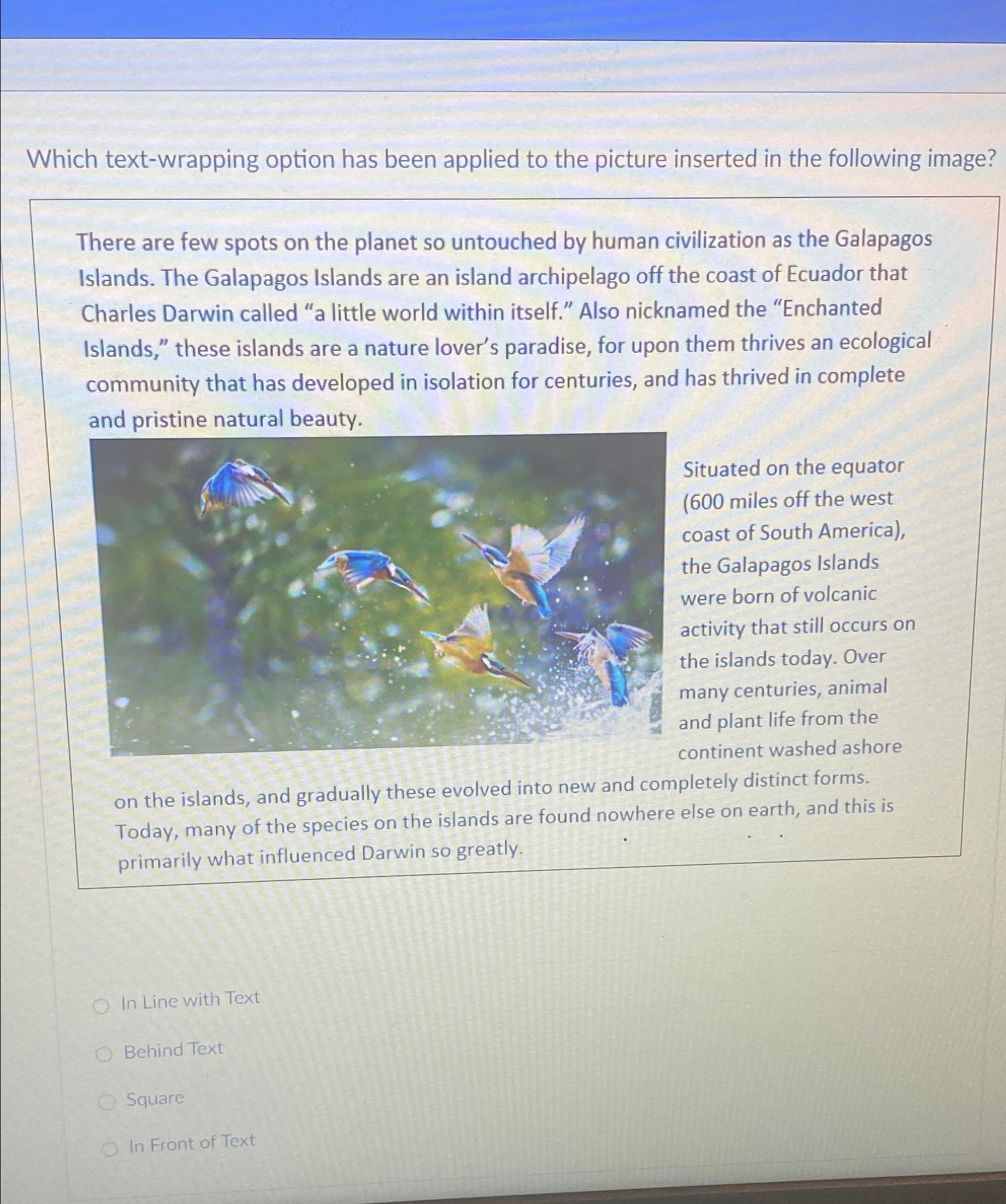 Solved In the example shown in the image, which of the | Chegg.com