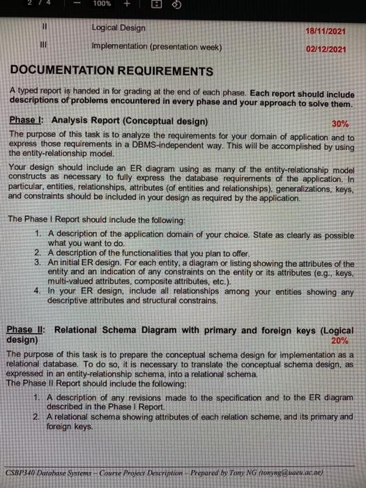 Solved my suggested application domain is : (Automated | Chegg.com