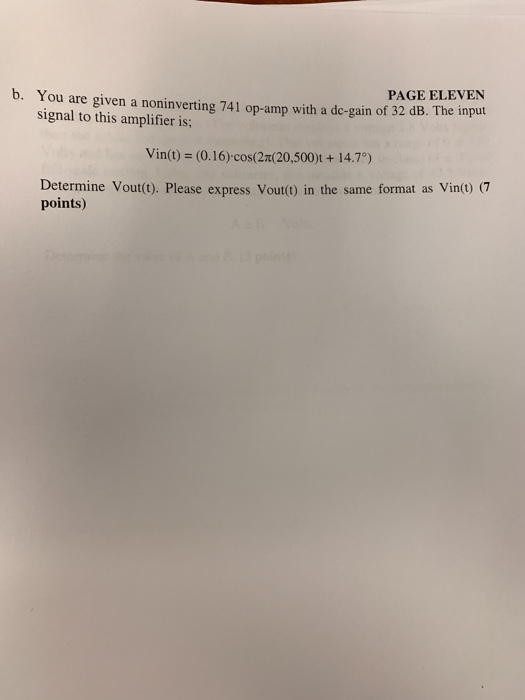 Solved 7 This Is A Three Part Problem 17 Points Total