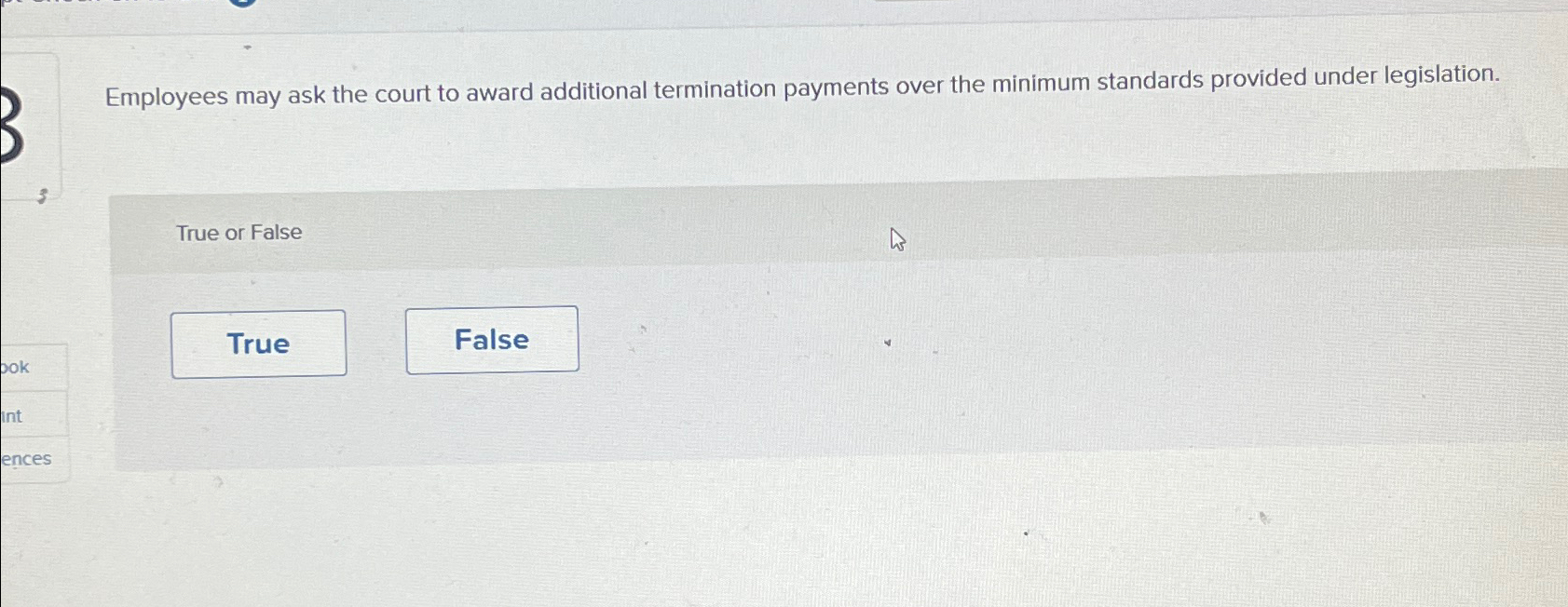 Solved Employees may ask the court to award additional | Chegg.com
