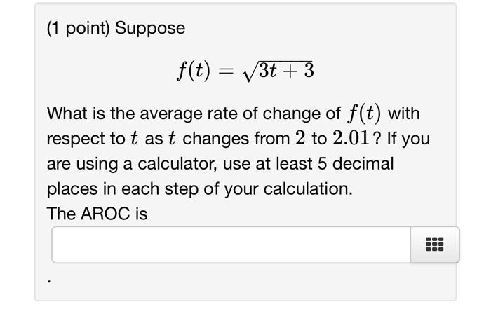 Solved (1 point) Based on the graphs of f(x) and g(x) below, | Chegg.com