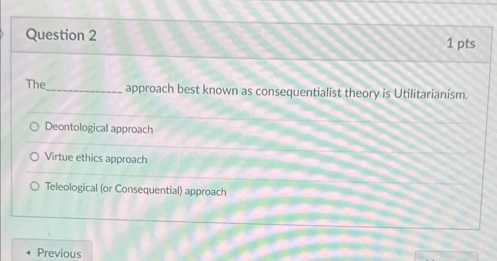 Solved Question 21ptsThe ﻿approach best known as | Chegg.com