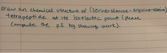 Solved Draw an chemicel structure of | Chegg.com