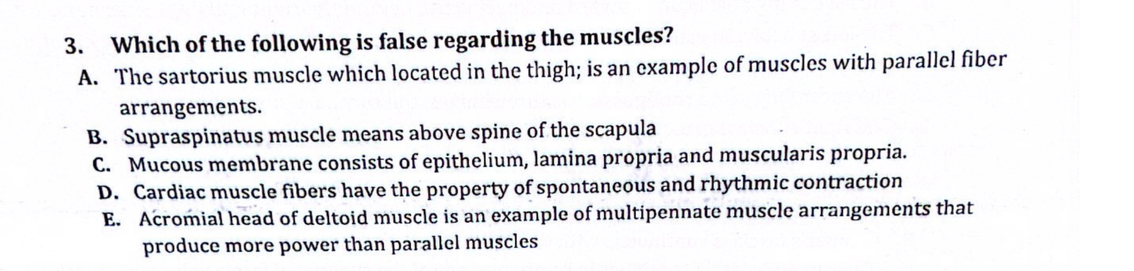 Solved Which of the following is false regarding the | Chegg.com
